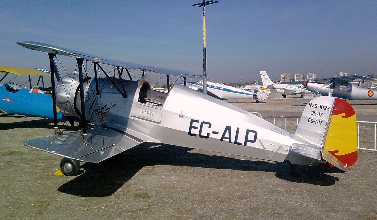 Bücker Bü-133 Jungmeister FIO EC-ALP - FOTOGRAFÍA AERONÁUTICA-AVIATION ...
